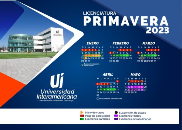 Calendario - Universidad Interamericana